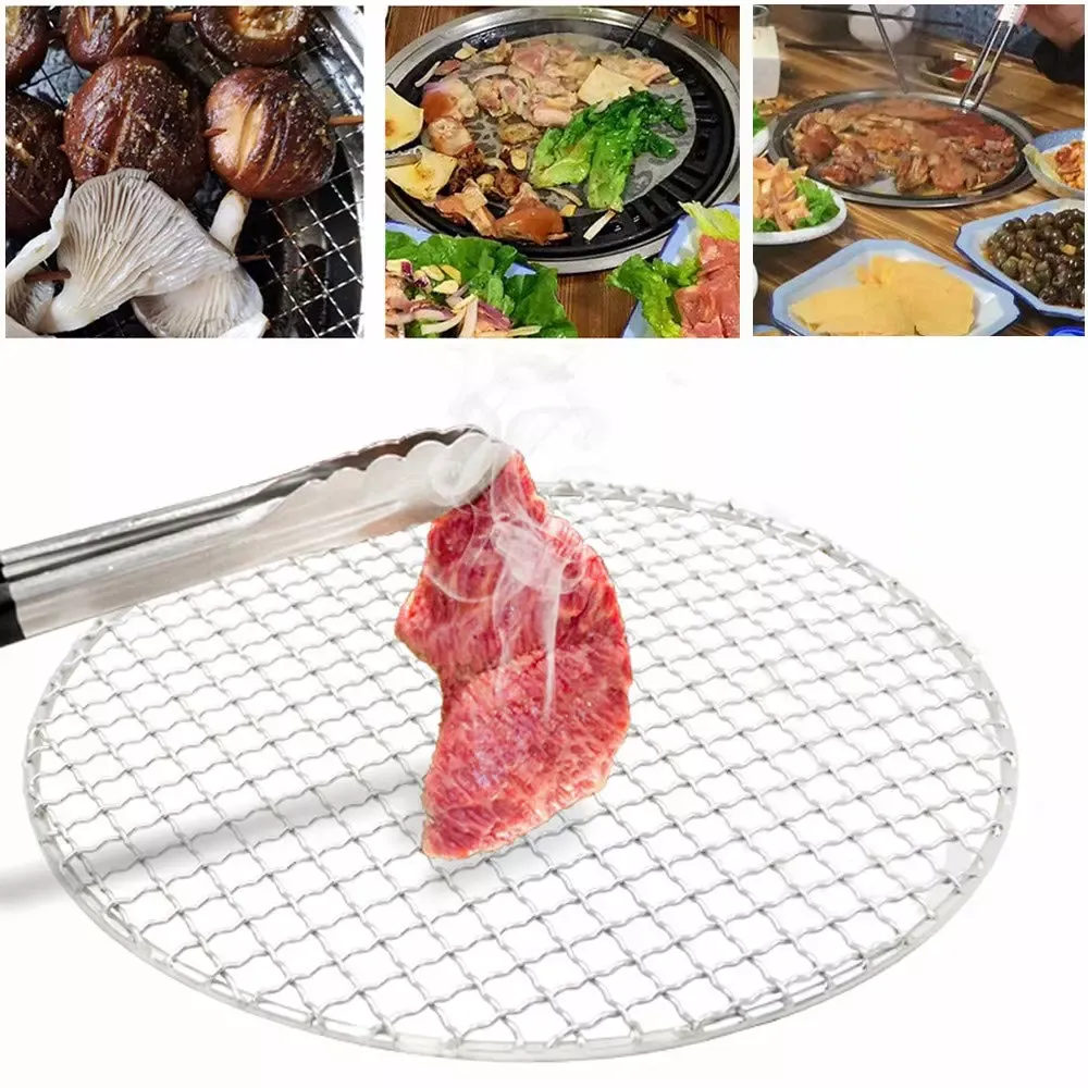 Circular BBQ Grid Grid Circular Stove Steam Exhaust Mesh